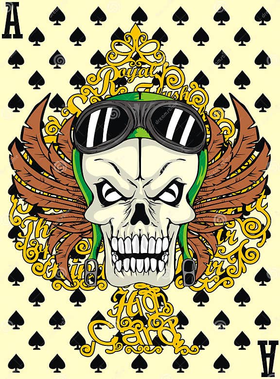 War skull stock vector. Illustration of graphic, dark - 18812959