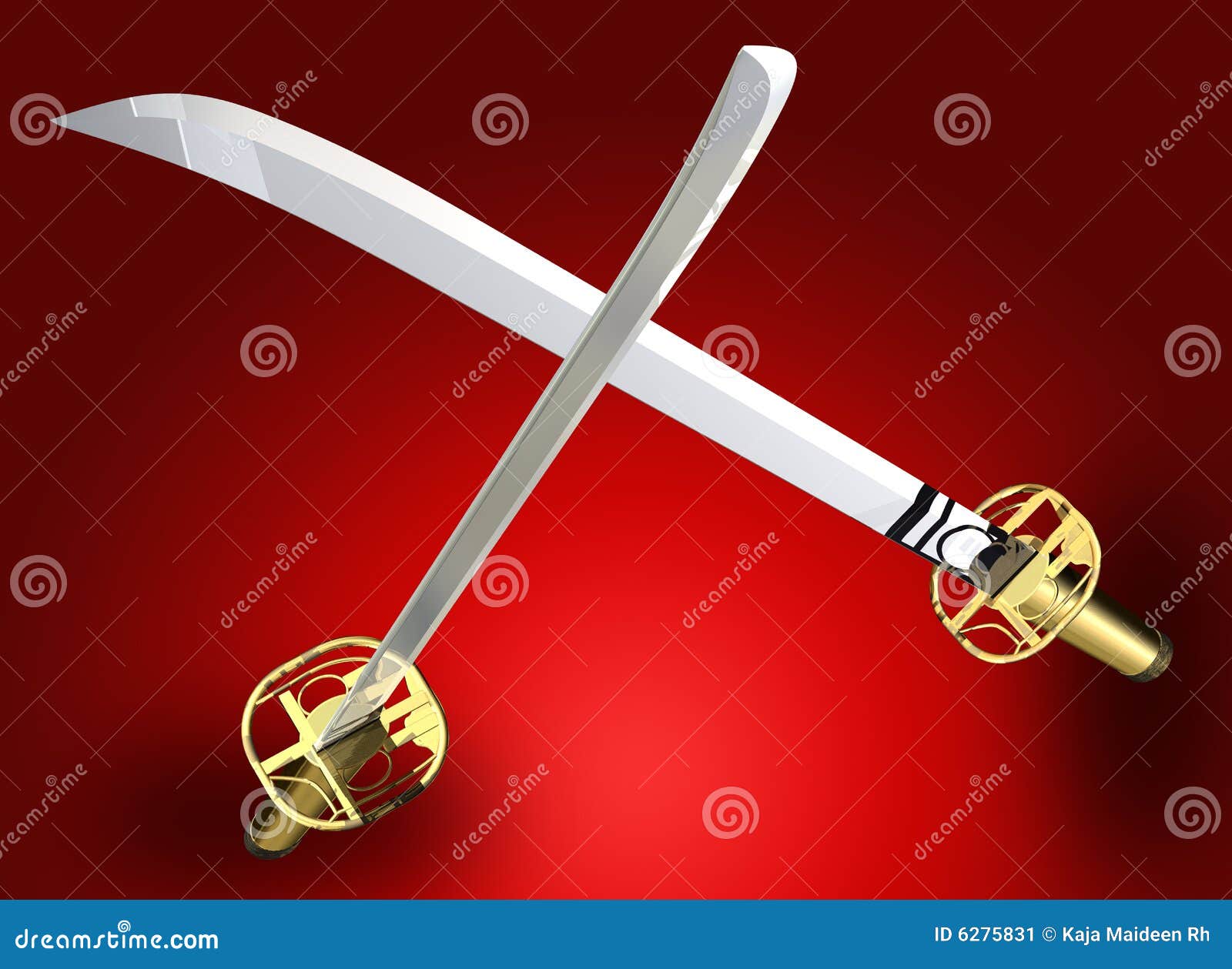 War Swords Royalty-Free Stock Photography | CartoonDealer.com #6275831