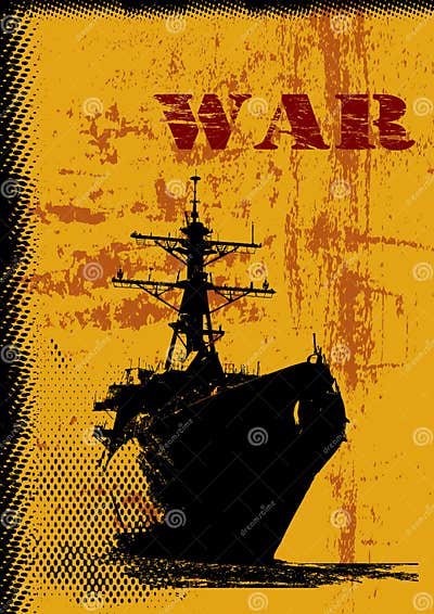 War Theme Background stock vector. Illustration of decoration - 7277439