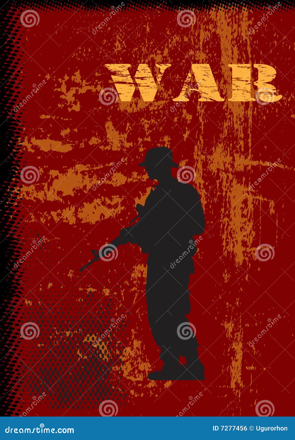 War Theme Background stock vector. Illustration of composition - 7277456