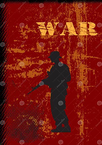 War Theme Background stock vector. Illustration of composition - 7277456