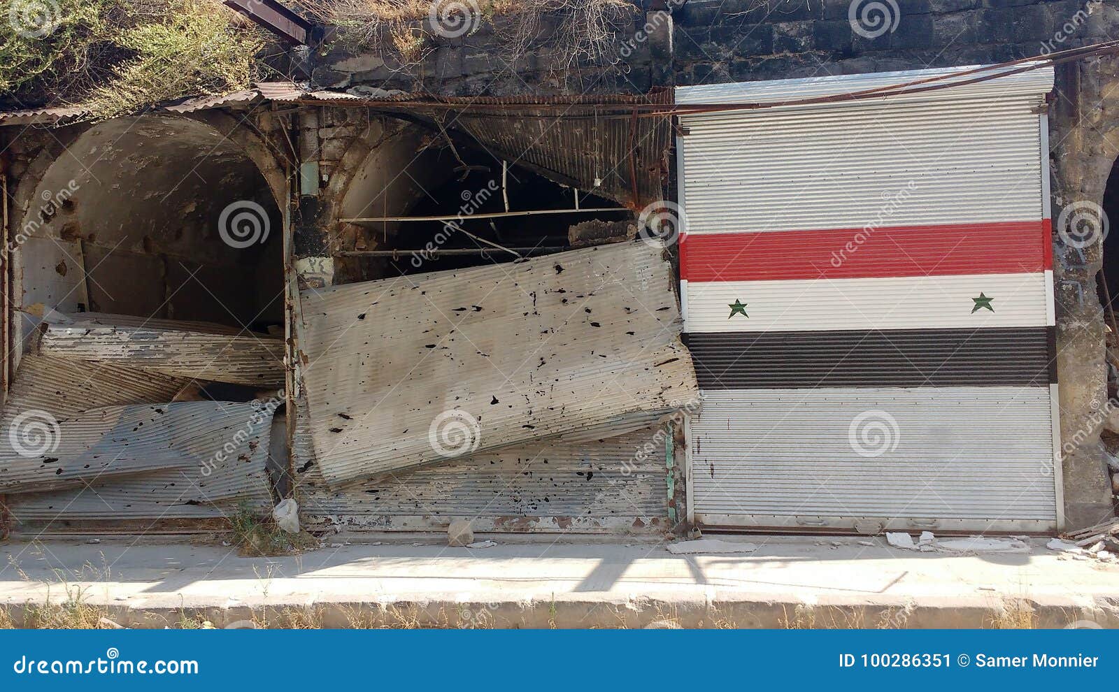 City of homs after war editorial photo. Image of life - 100286351