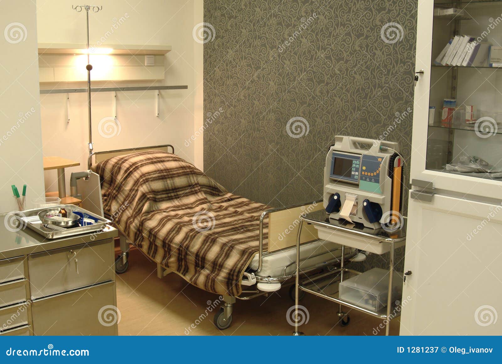 Ward stock image. Image of cabinet, clinic, desease, health - 1281237
