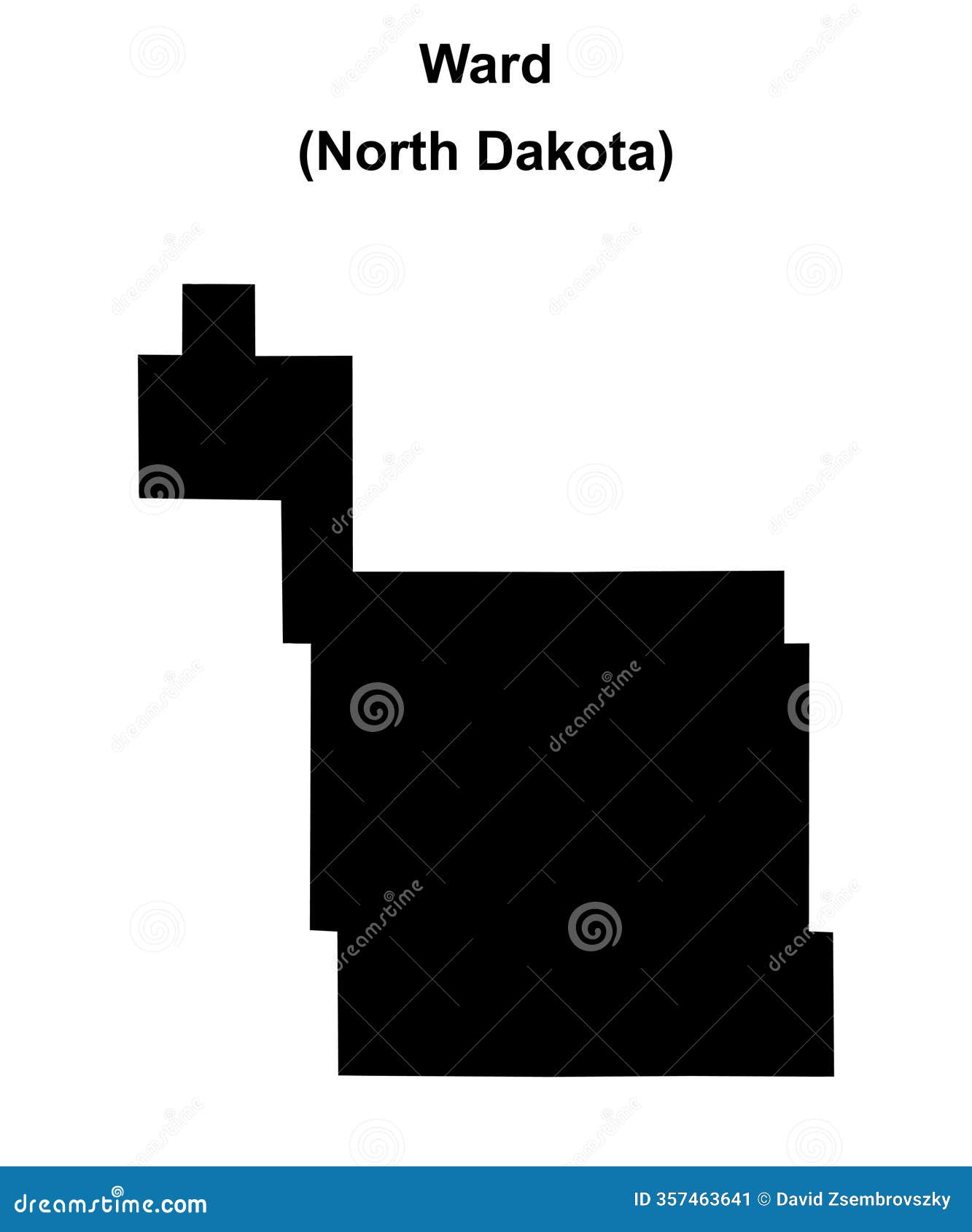 Ward Outline Map Stock Image | CartoonDealer.com #361725145