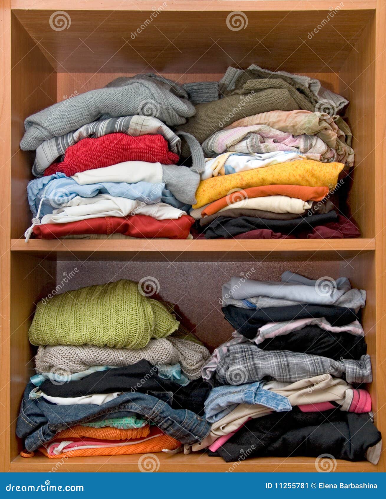 Wardrobe stock image. Image of shirts, garment, green - 11255781