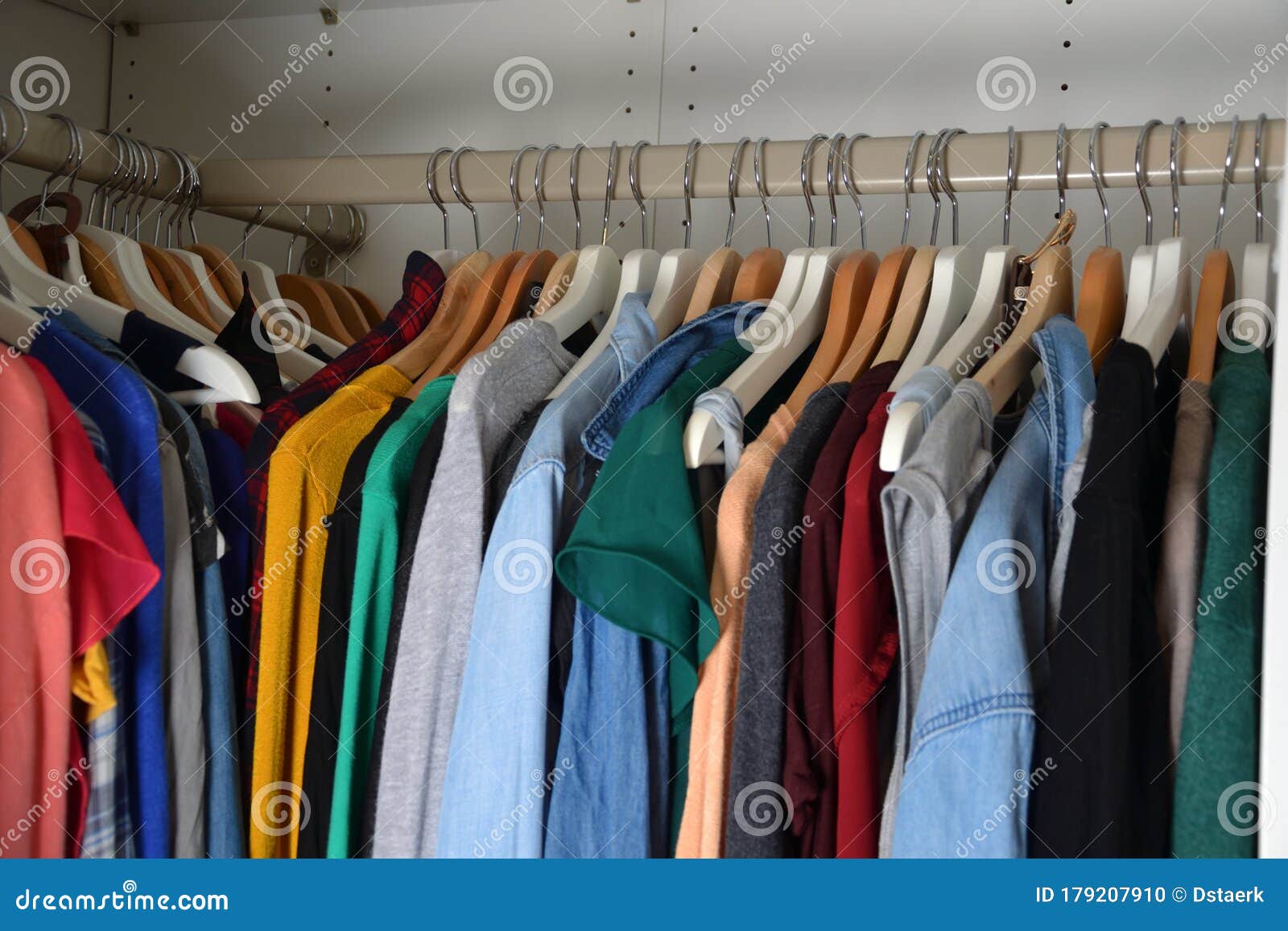 A photo of a wardrobe stock photo. Image of unfolded - 179207910
