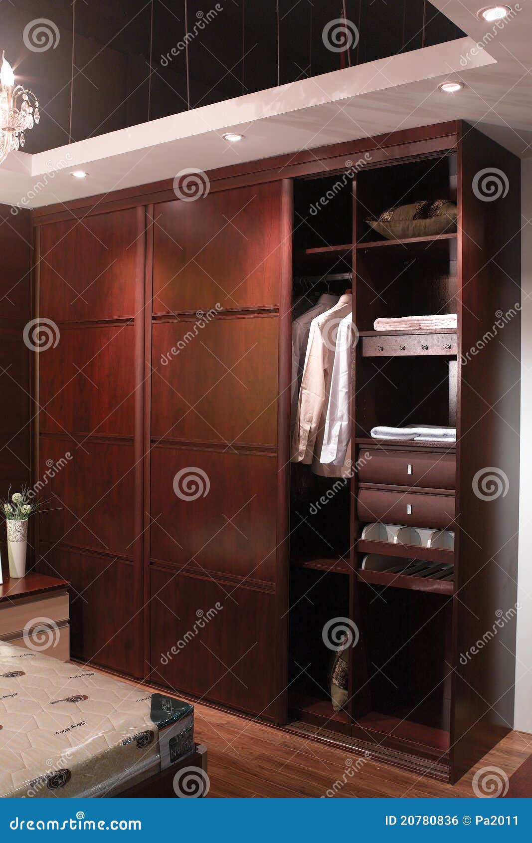 Wardrobe stock photo. Image of contemporary, cupboard - 20780836