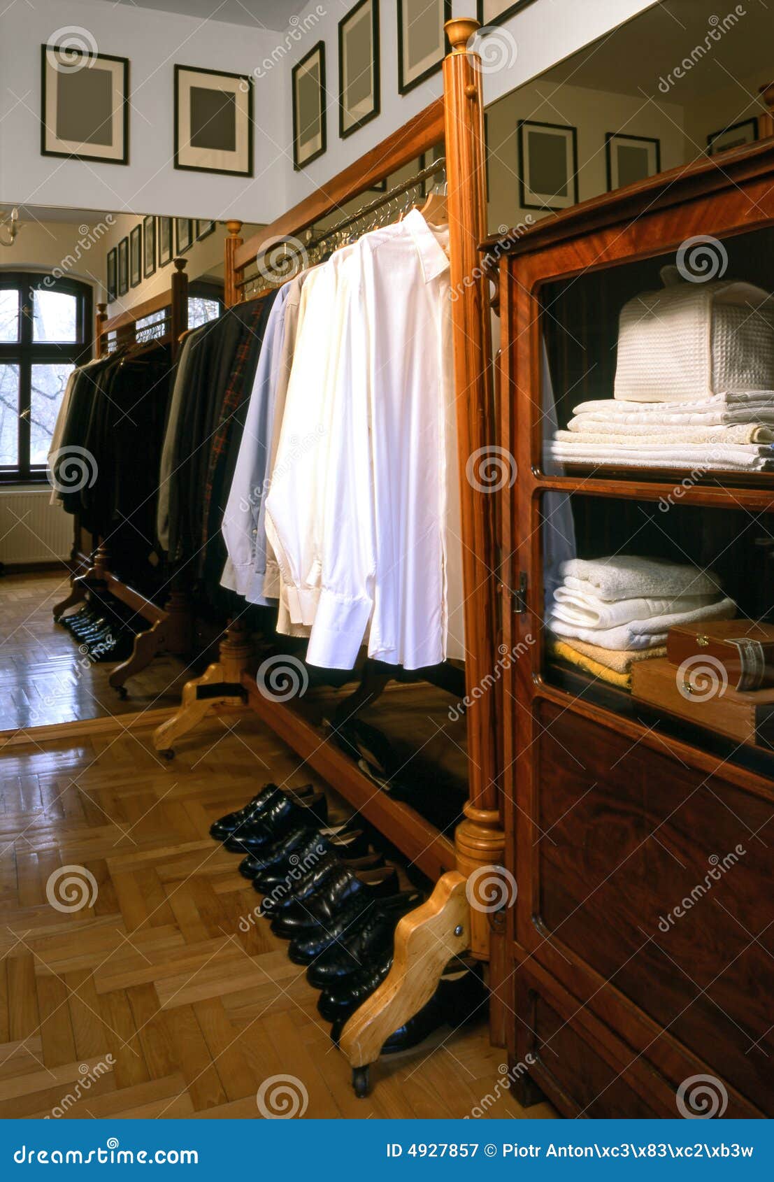 Wardrobe stock image. Image of woman, suits, sweater, interior - 4927857