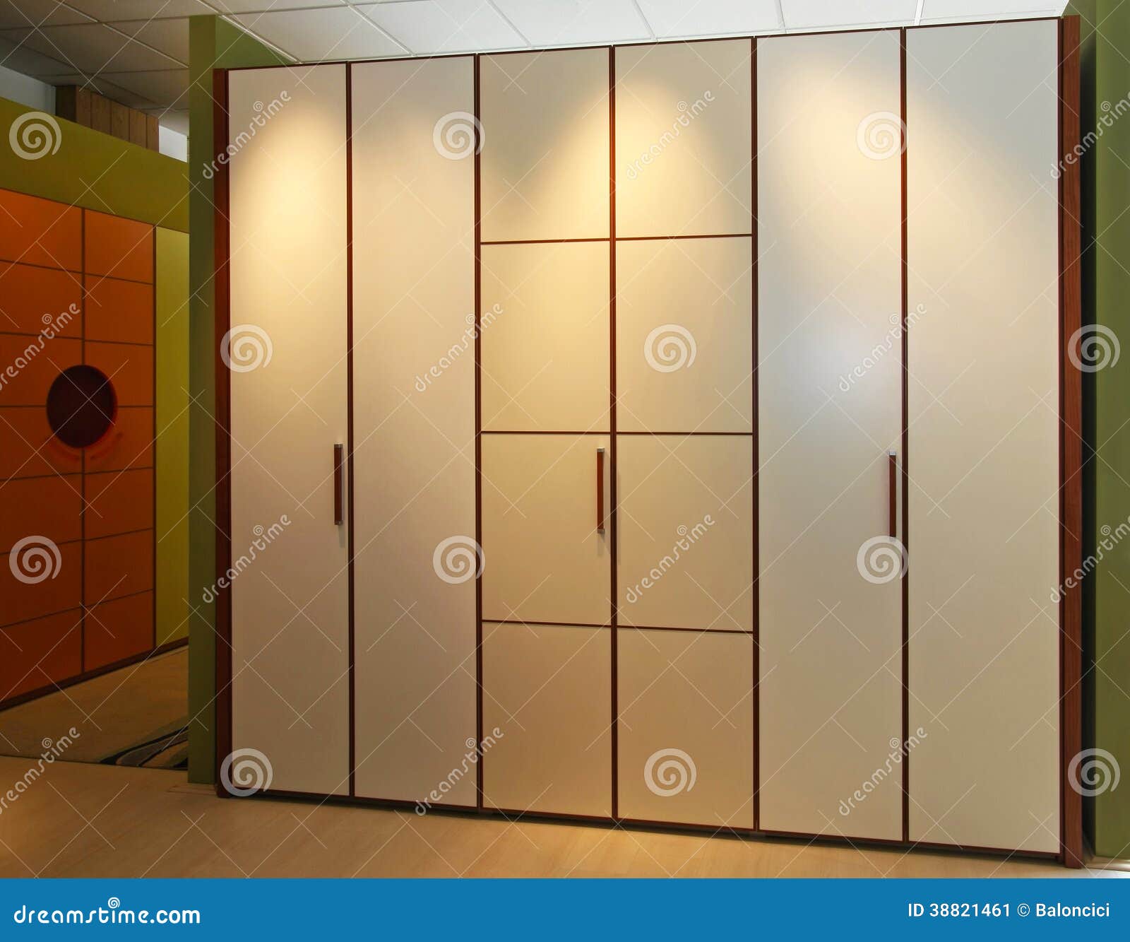Wardrobe stock image. Image of room, closet, door, doors - 38821461