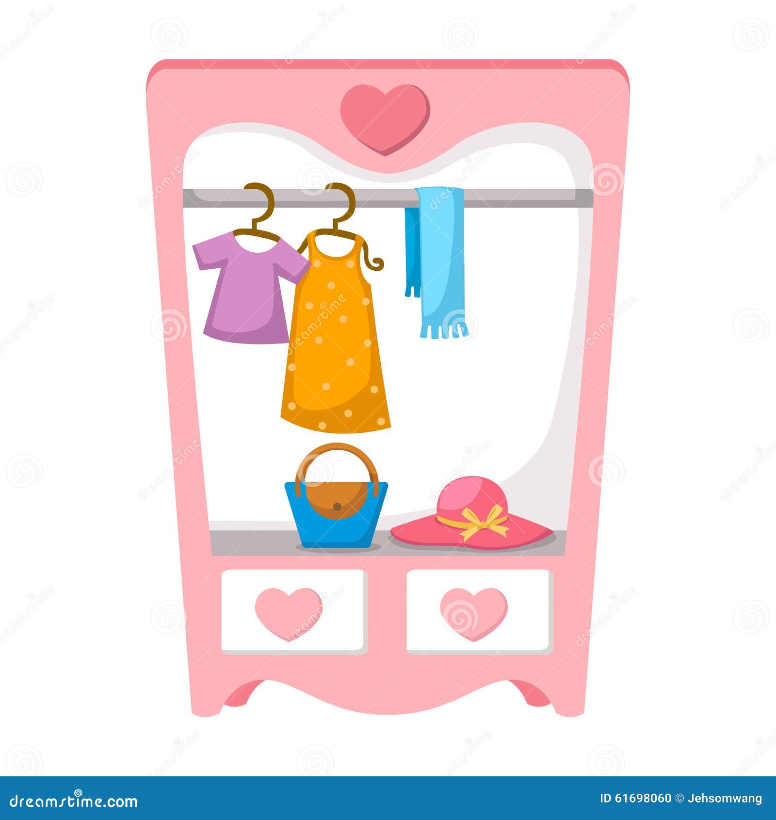 Wardrobe Cartoons, Illustrations & Vector Stock Images - 133704 ...