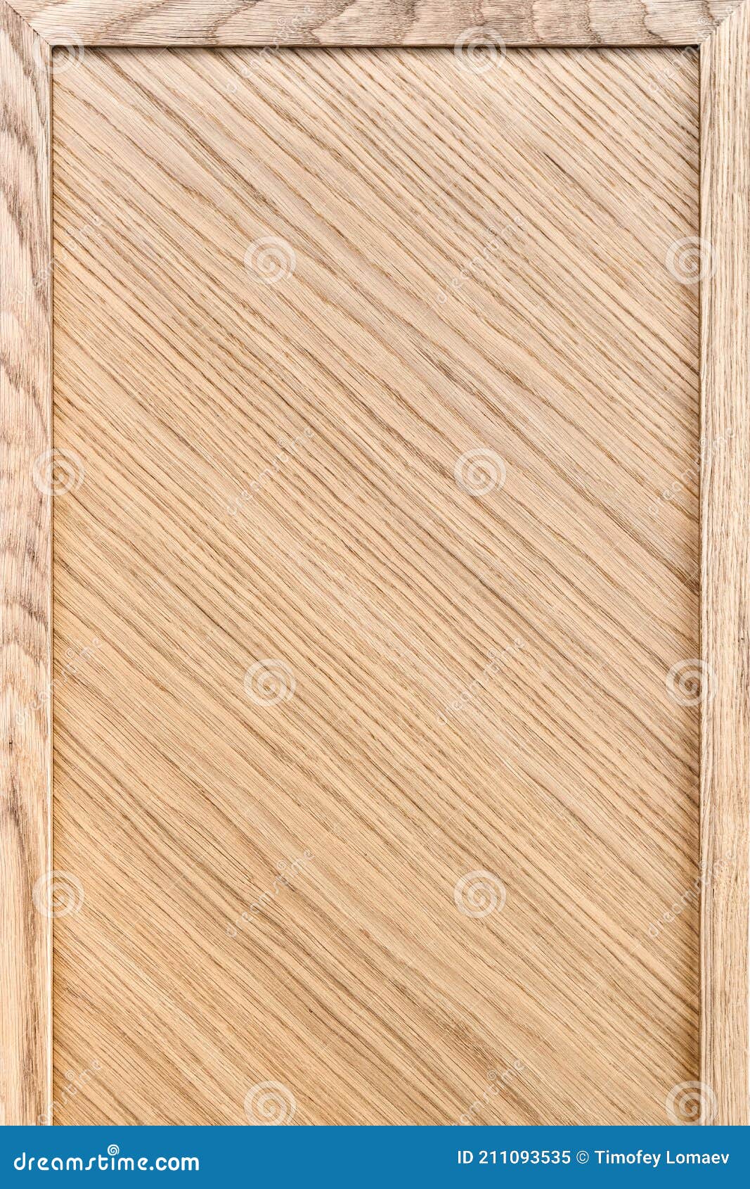 Wardrobe Doors of Veneer and Solid Oak with Diagonal Texture Stock ...