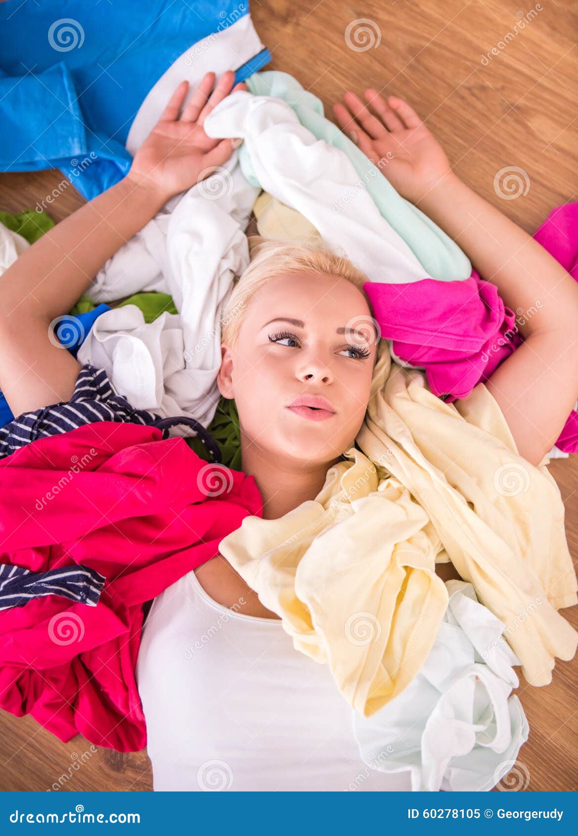 Wardrobe stock image. Image of clothes, laundry, dress - 60278105