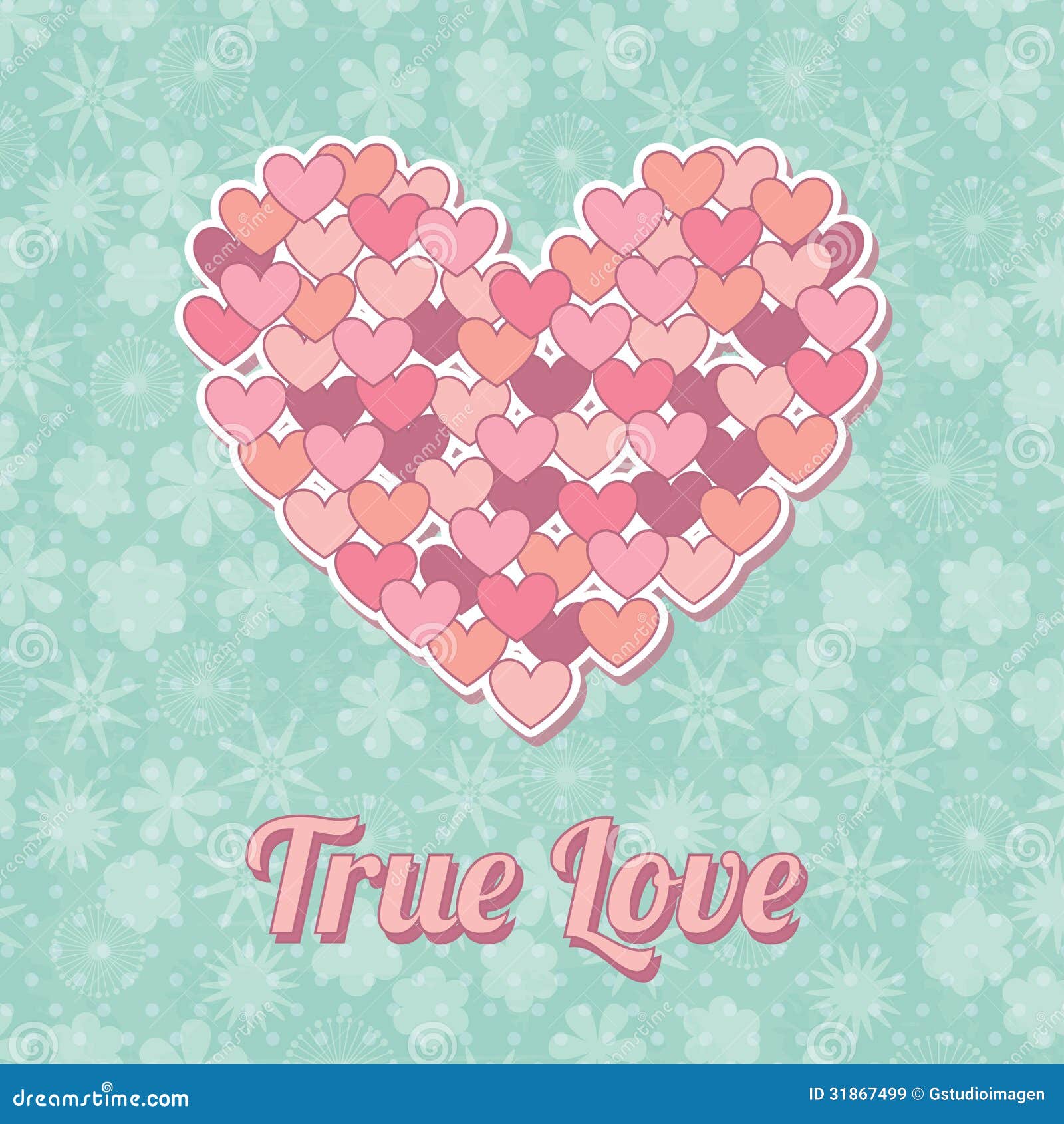 Ware liefde vector illustratie. Illustration of charme - 31867499