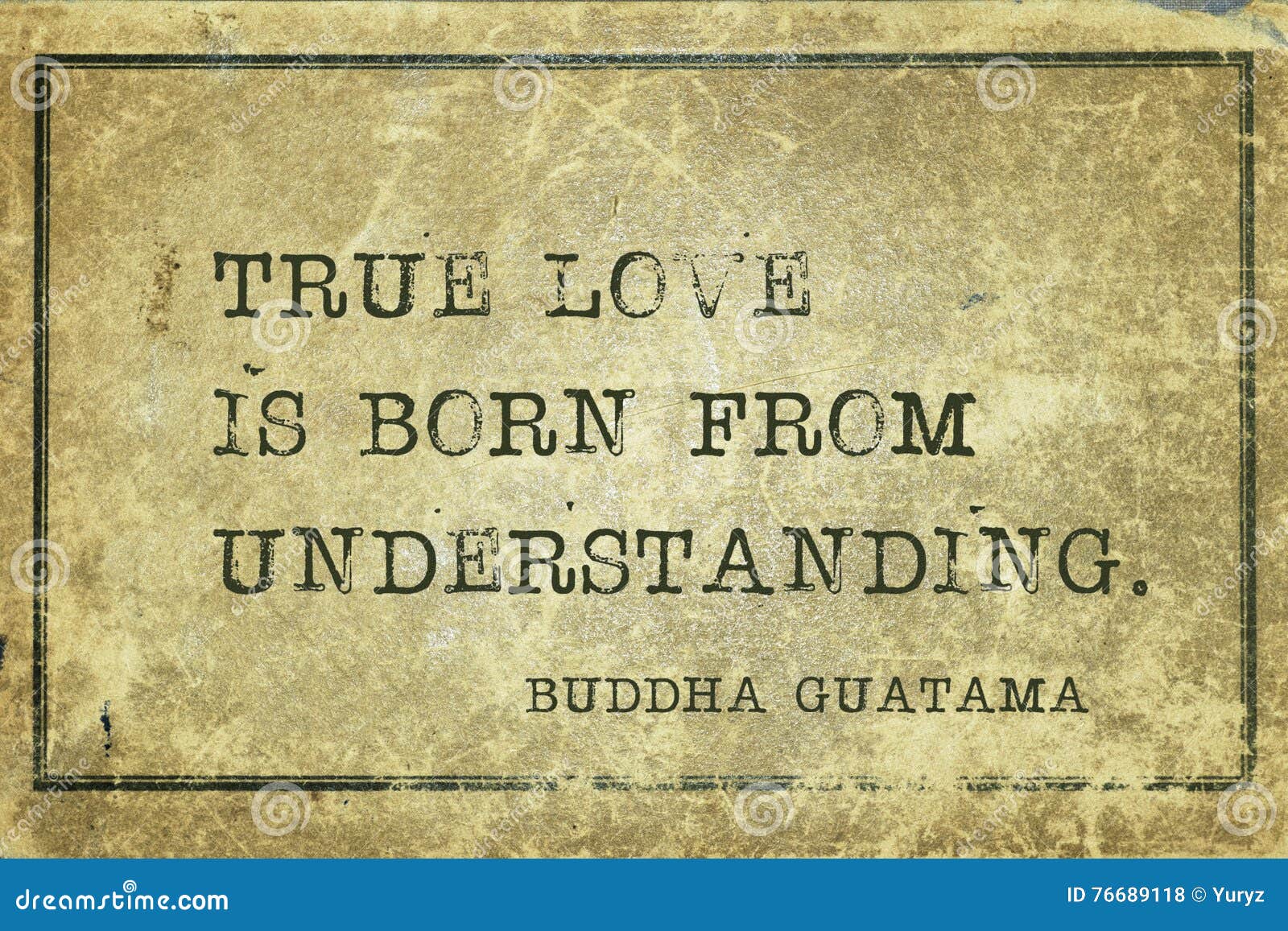 Ware liefde Boedha stock foto. Image of soort, citaat - 76689118