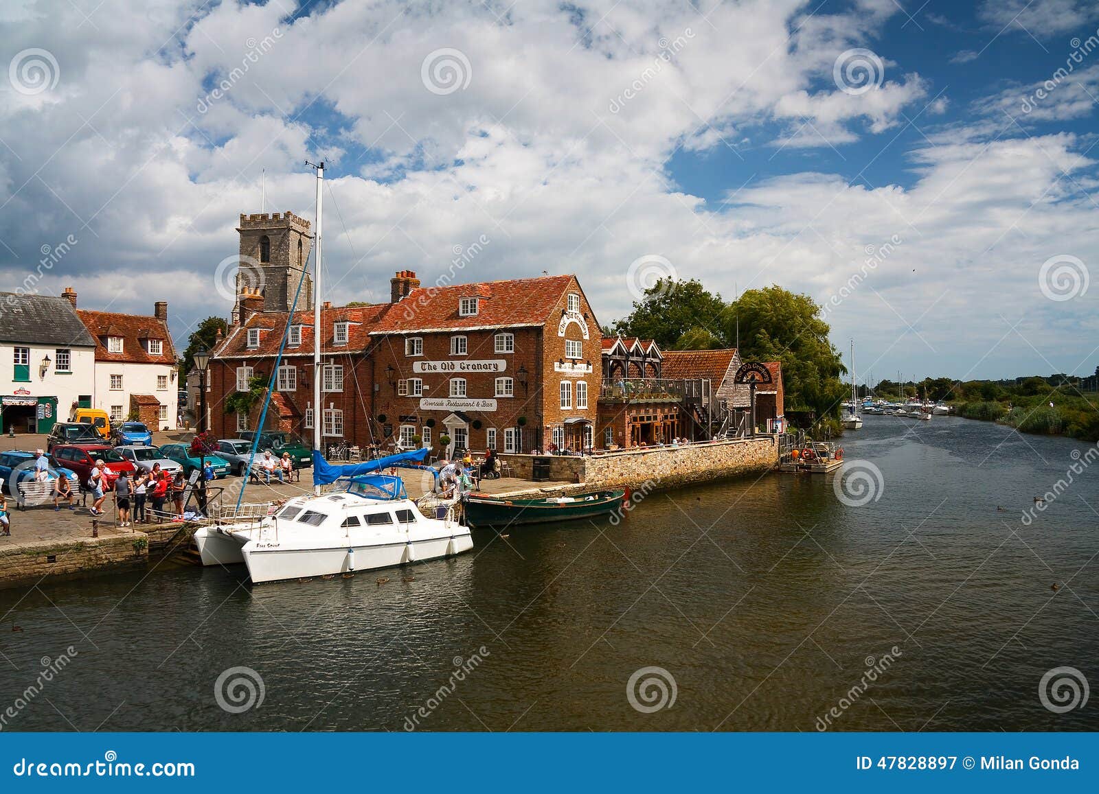 Wareham, Dorset, UK. editorial photography. Image of historic - 47828897