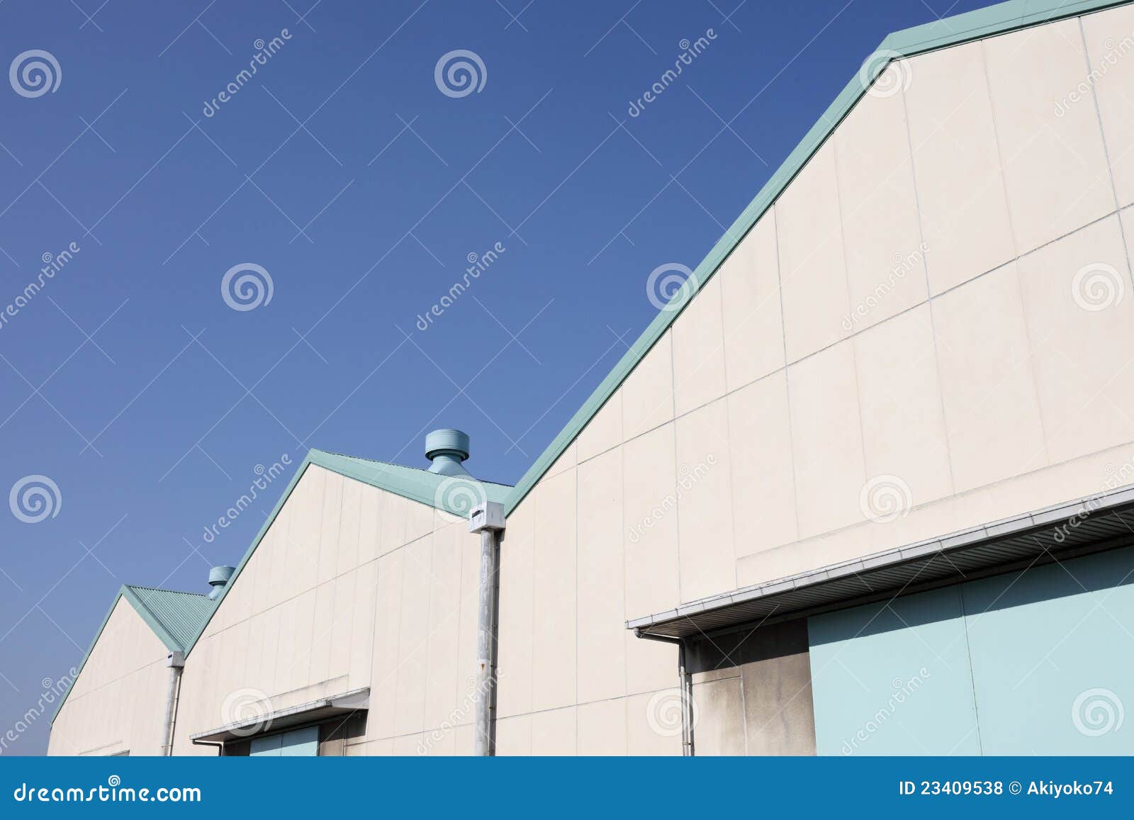 Warehouse stock photo. Image of outdoors, deliver, gutter - 23409538