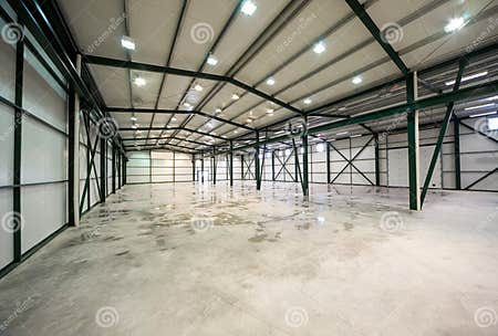 Warehouse stock photo. Image of frame, room, absence, built - 8449222