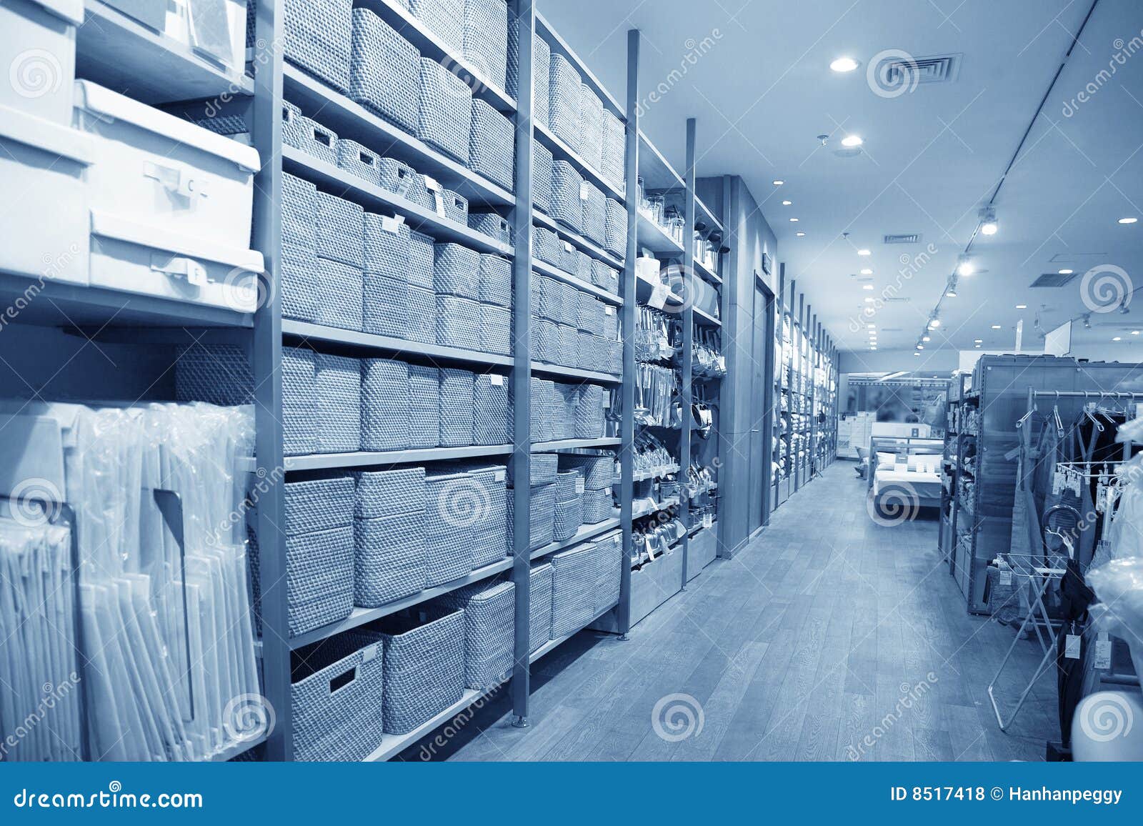 Warehouse stock photo. Image of merchandise, products - 8517418