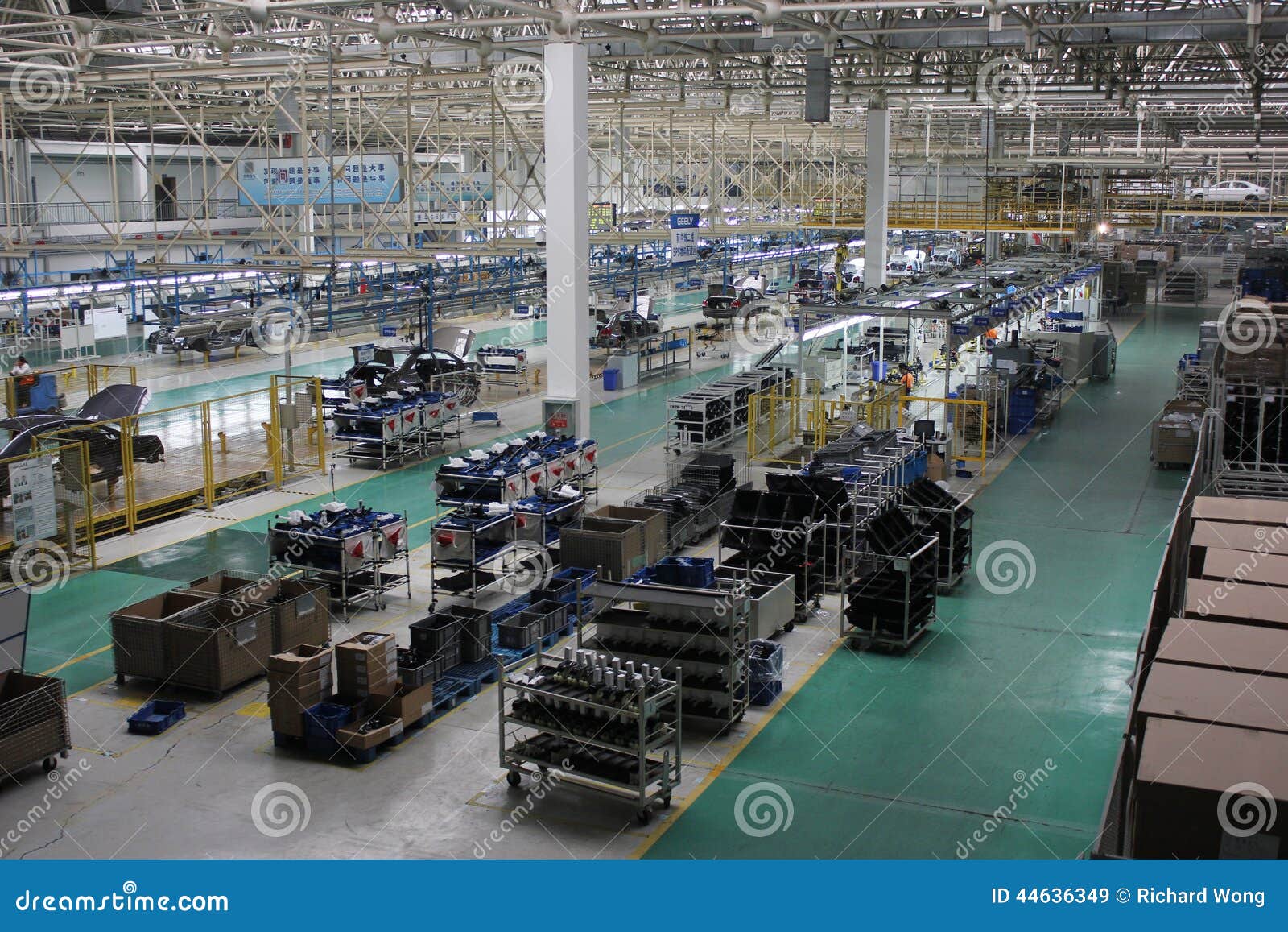The warehouse editorial stock image. Image of production - 44636349