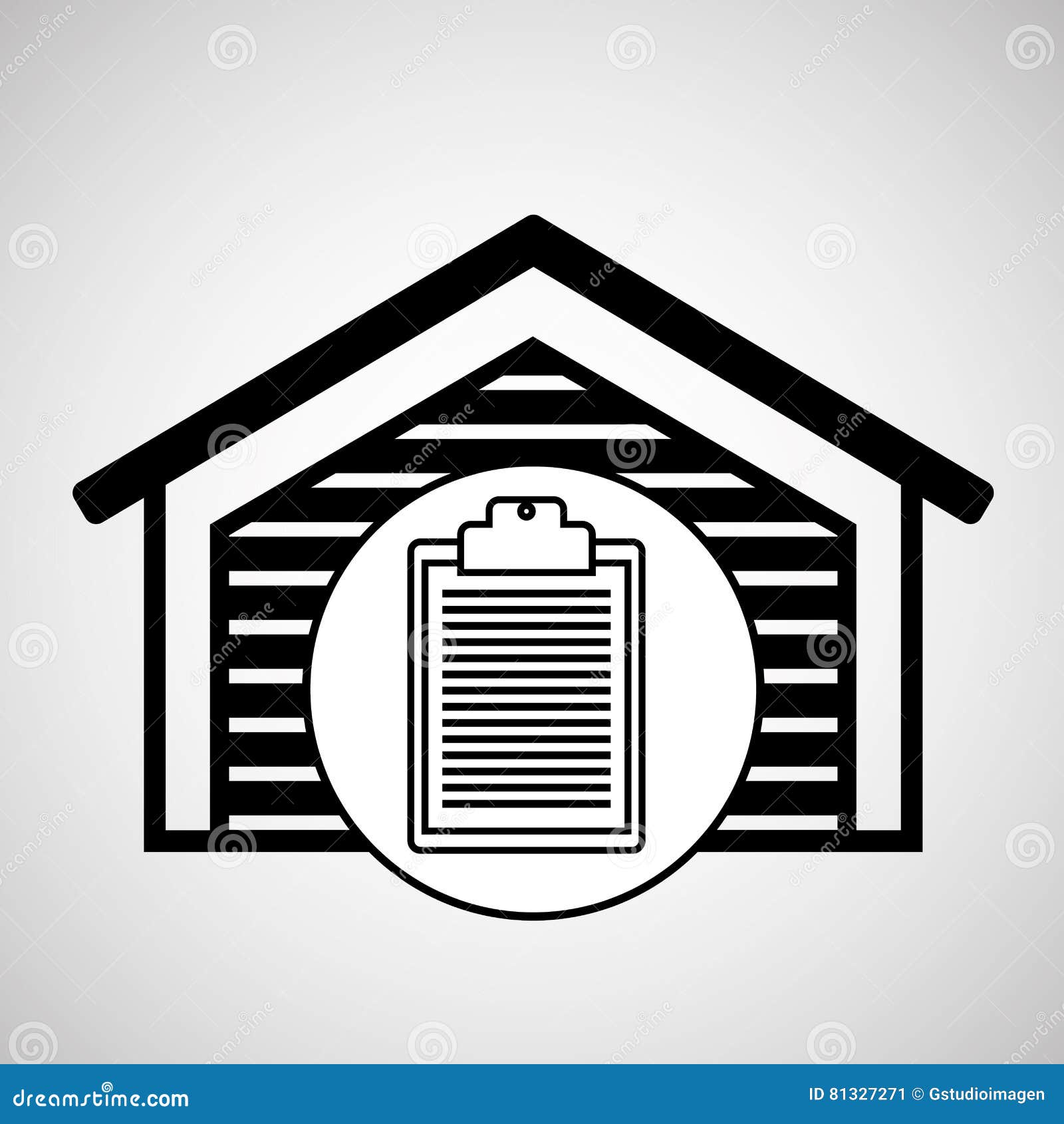 Building With Check Mark Icon, Development Architecture Process Vector ...