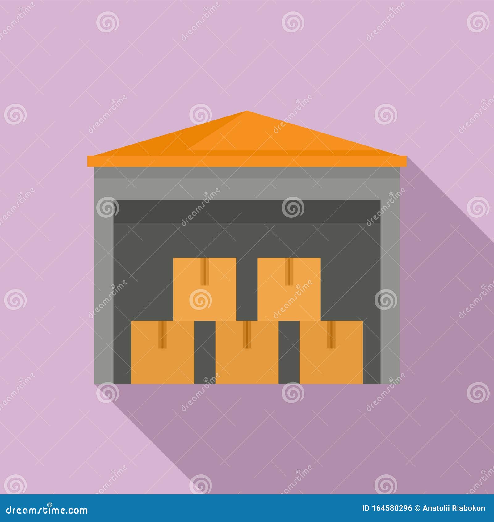 Warehouse Building Icon, Flat Style Stock Vector - Illustration of ... Warehouse Building Icon, Flat Style Stock Vector - Illustration of ...