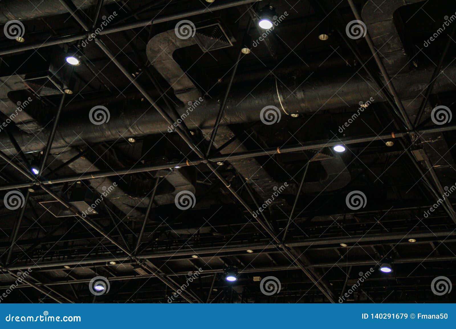 Warehouse Ceiling Stock Photography | CartoonDealer.com #39250406