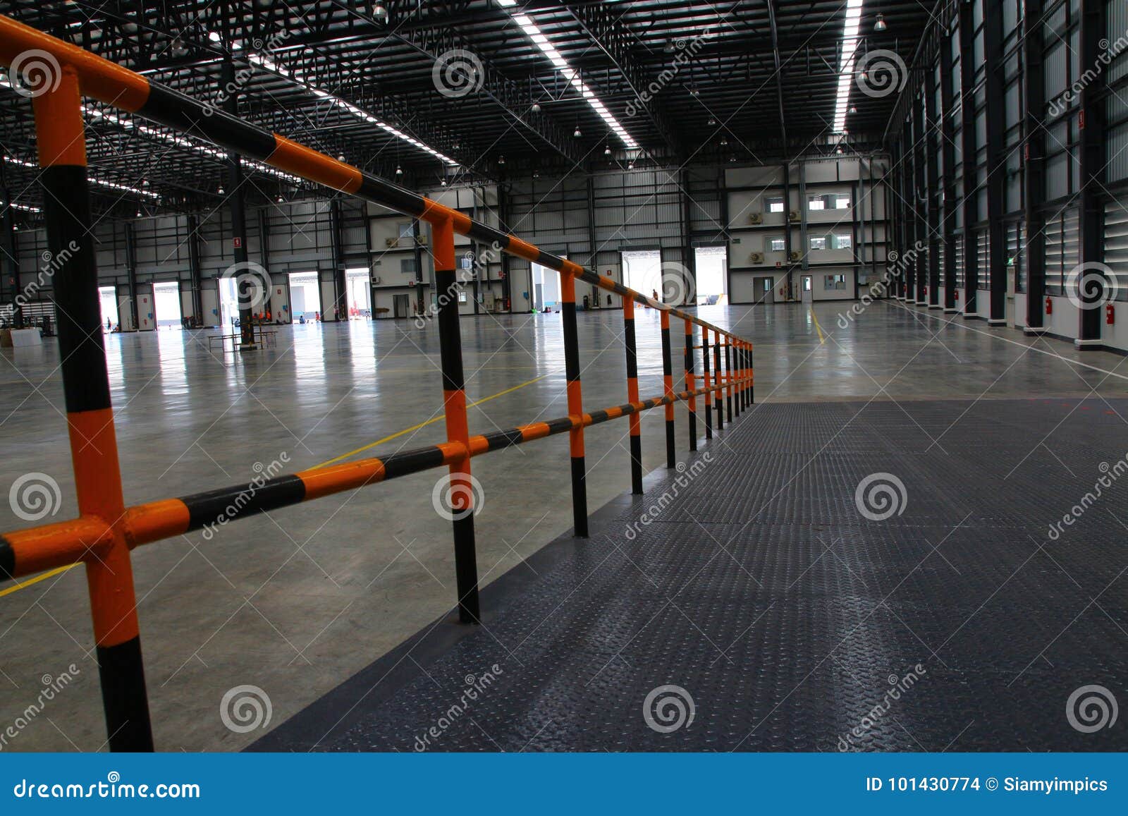 A Warehouse is a Commercial Building for Storage of Goods. Stock Photo ...