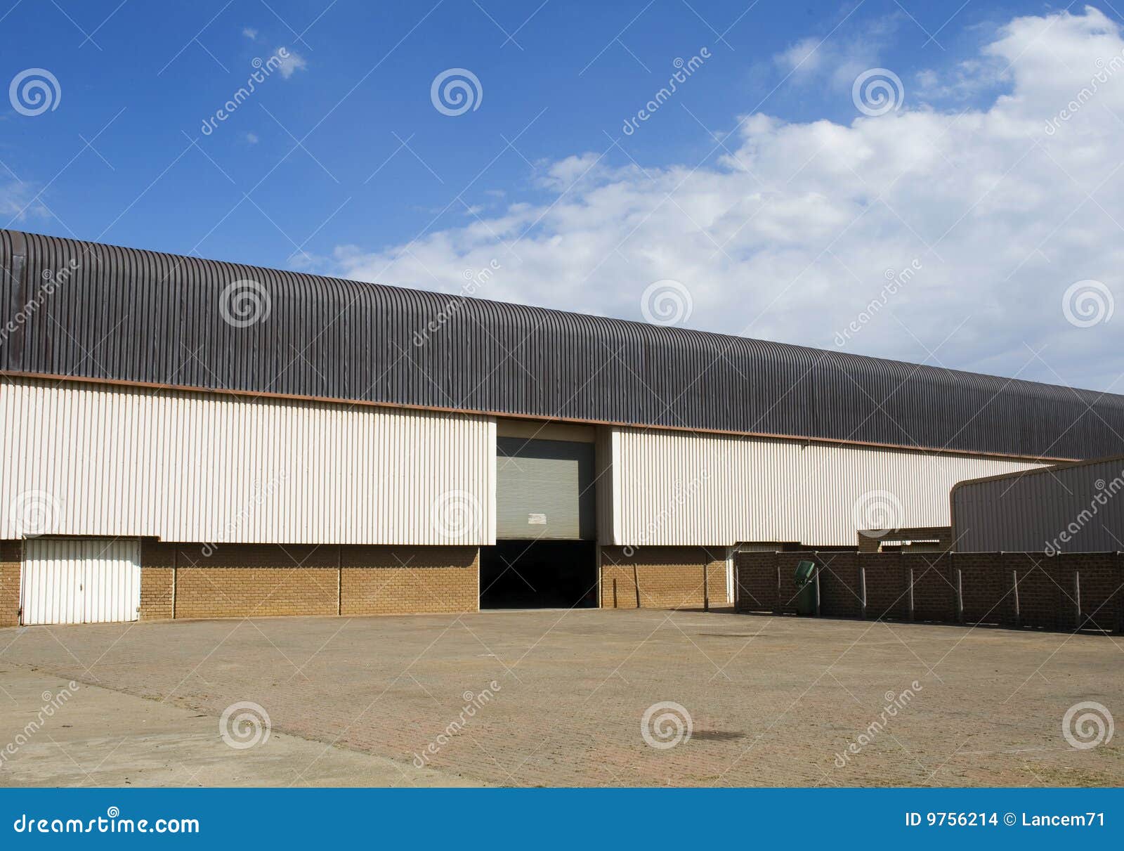 Warehouse delivery point stock photo. Image of building - 9756214