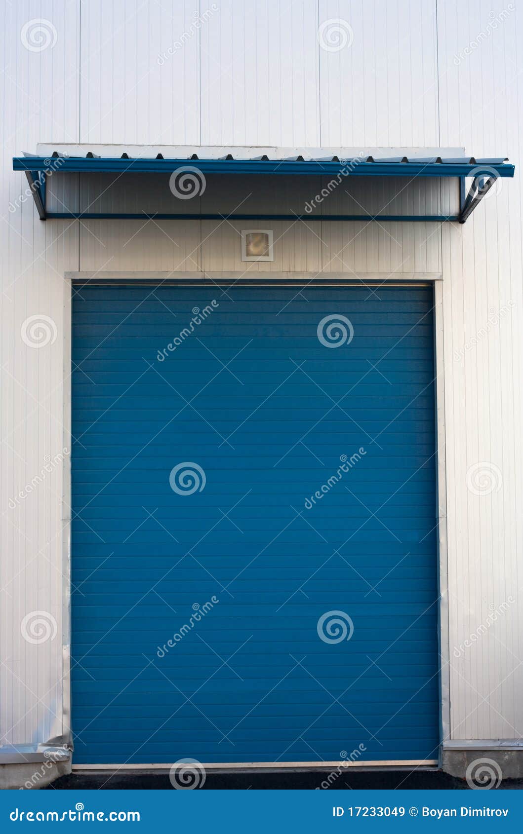 Warehouse door stock image. Image of industry, entry - 17233049