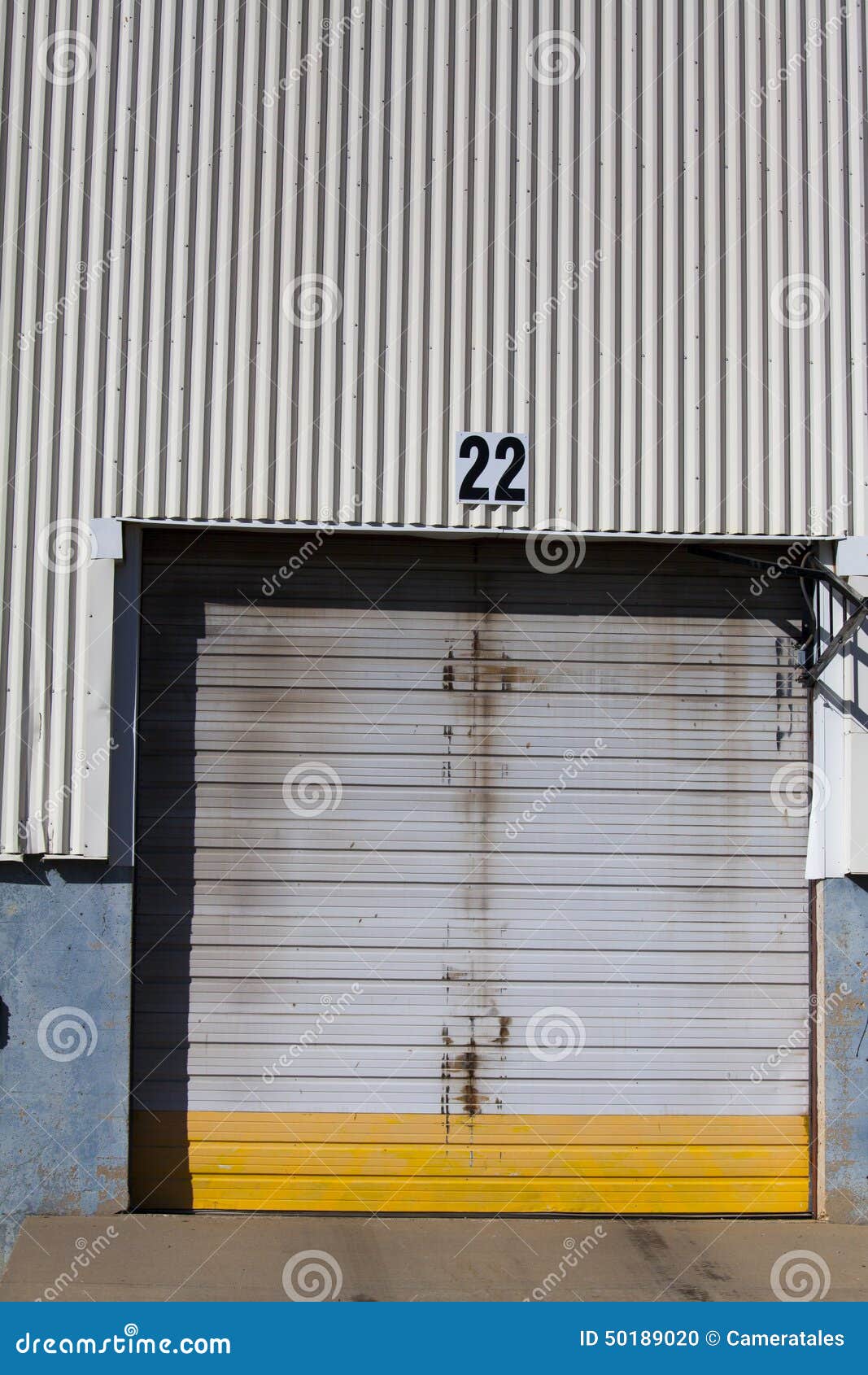 Warehouse Door stock photo. Image of shutter, construction - 50189020