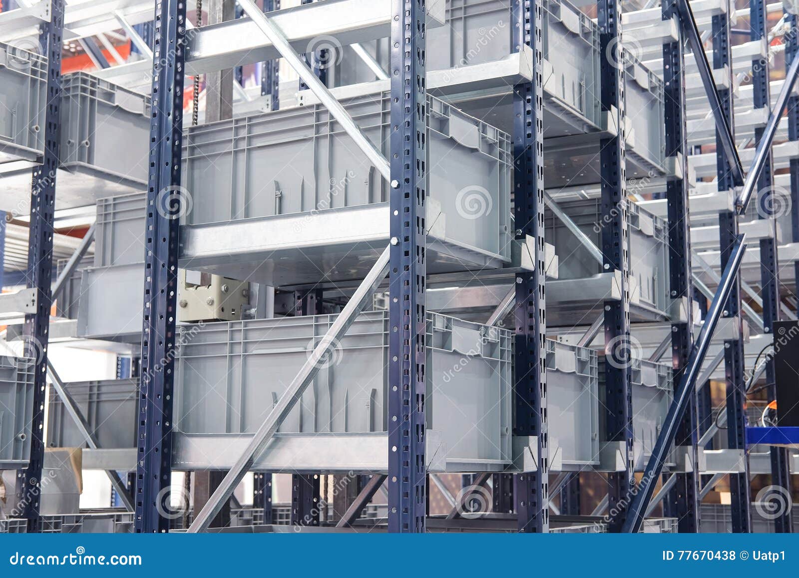 Warehouse equipment stock photo. Image of production - 77670438