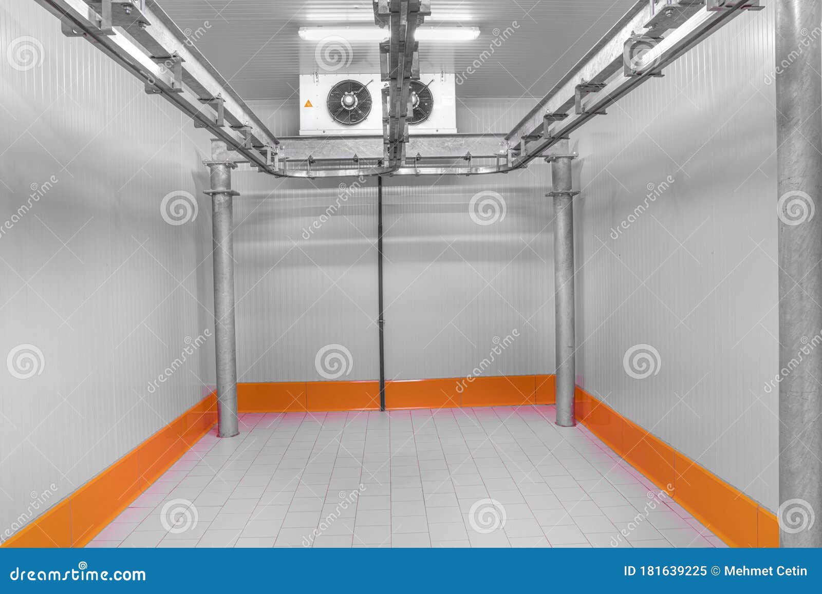 Warehouse Freezer Logistics Storage, Loading And Shipment Royalty-Free ...