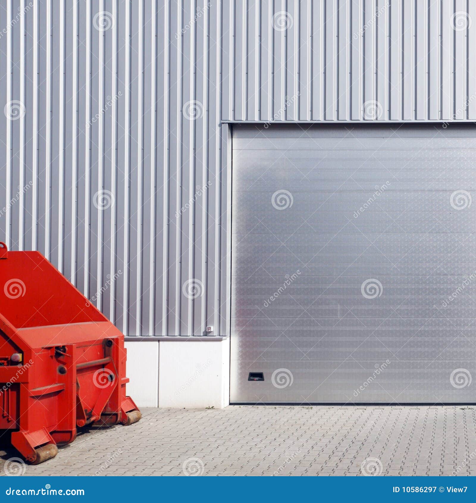 Warehouse Garage Tyres Stacked In Silhouette Stock Image ...