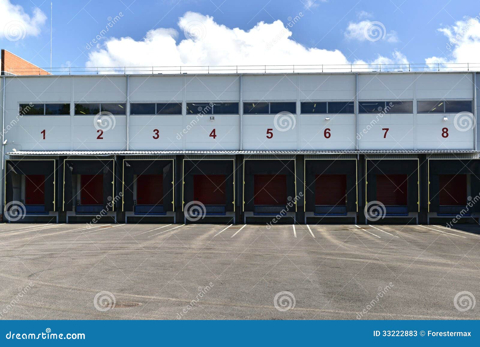 Warehouse Gates Stock Photos - Image: 33222883