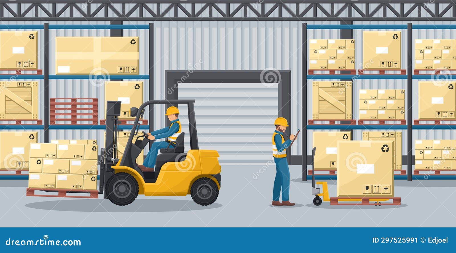 FIFO Warehouse Model As First In, First Out For Delivery Outline ...