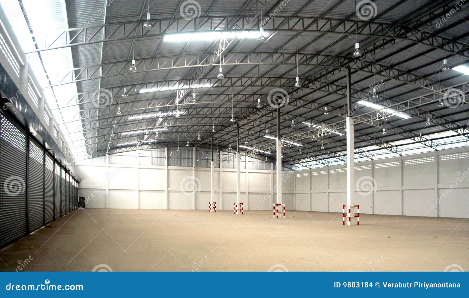 Warehouse inside stock photo. Image of worker, handler - 9803184