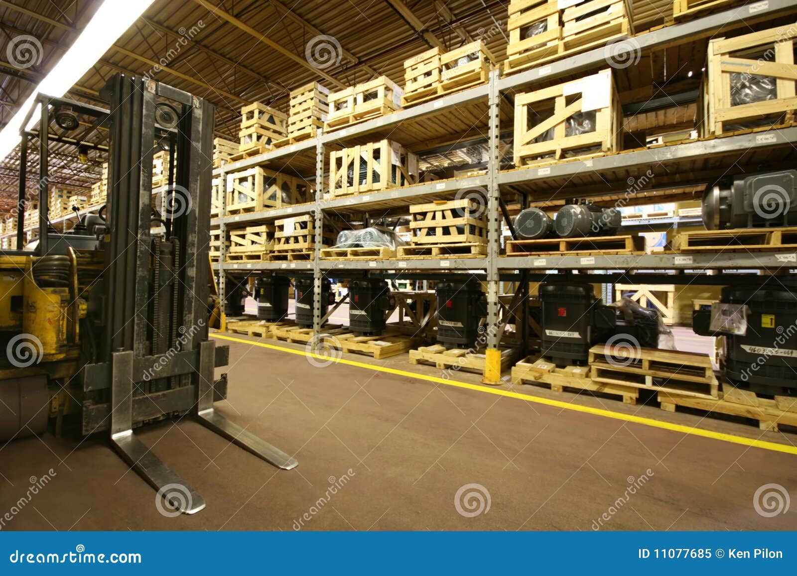 Warehouse Interior - Workbench Royalty-Free Stock Image | CartoonDealer ...