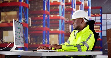 Warehouse Inventory Management KPI Dashboard Stock Image - Image of ...