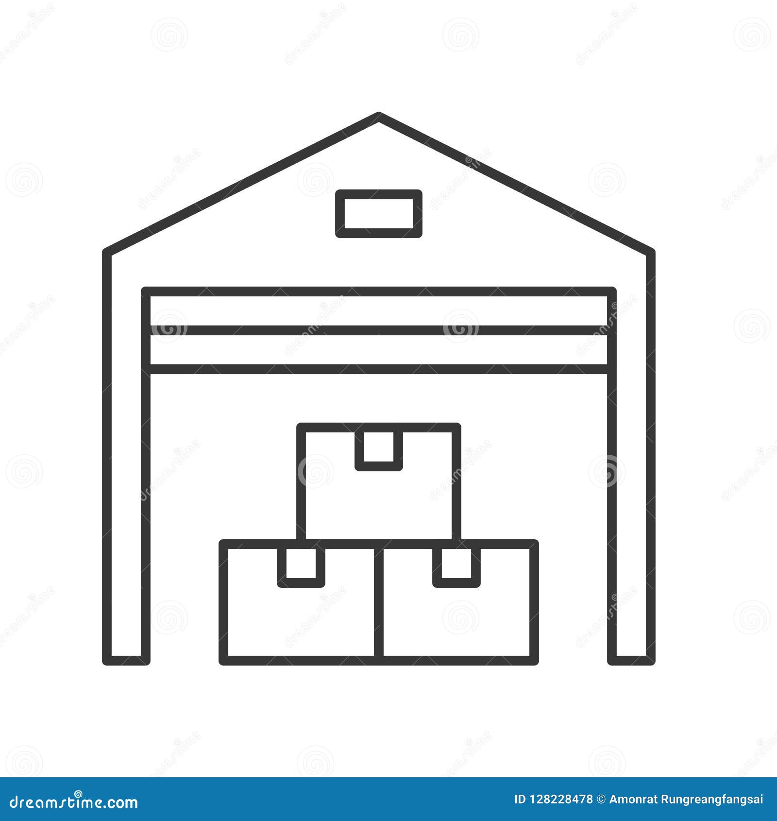 Warehouse Line Icons, Signs, Vector Set, Linear Concept, Outline ...