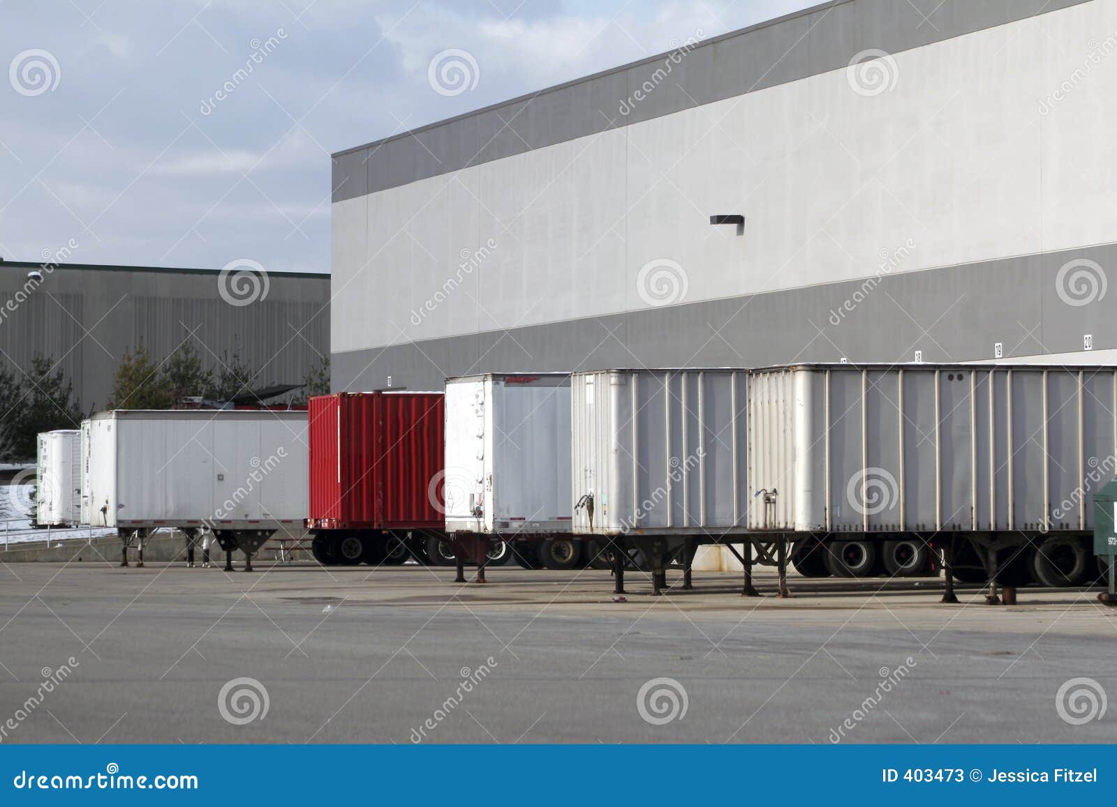 Warehouse loading dock stock image. Image of unload, load - 403473