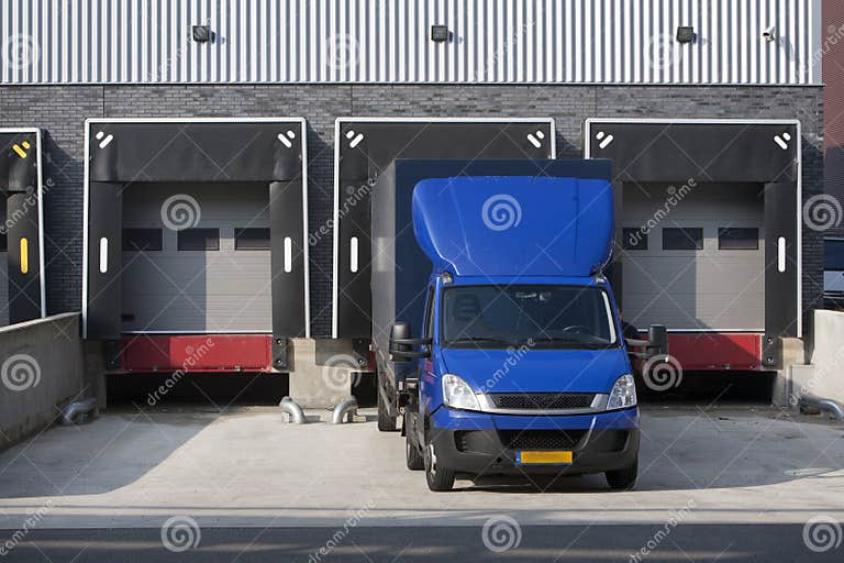Warehouse loading dock stock image. Image of architecture - 35206193