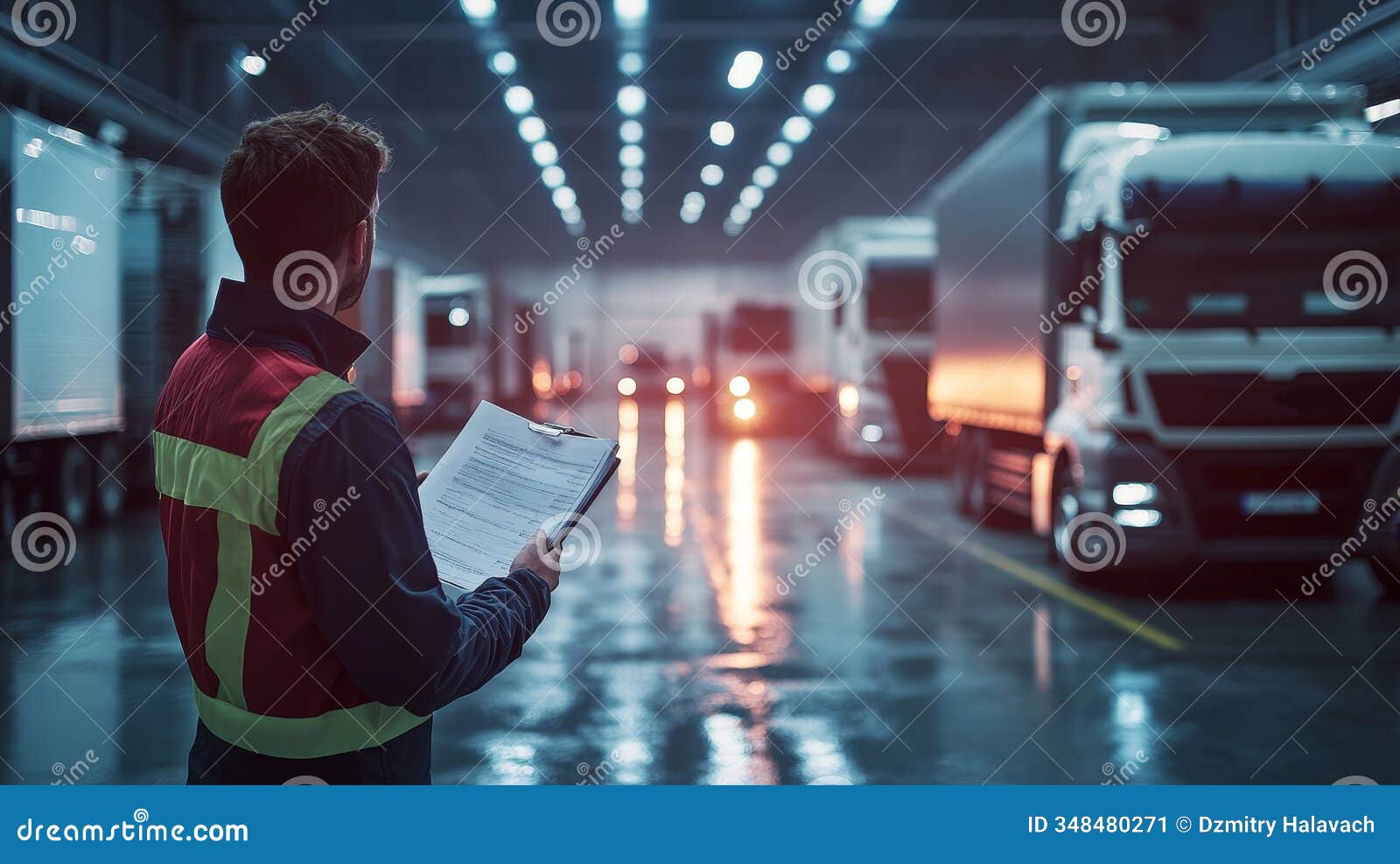 Warehouse Logistical Operations with Safety Protocols and Night-time ...