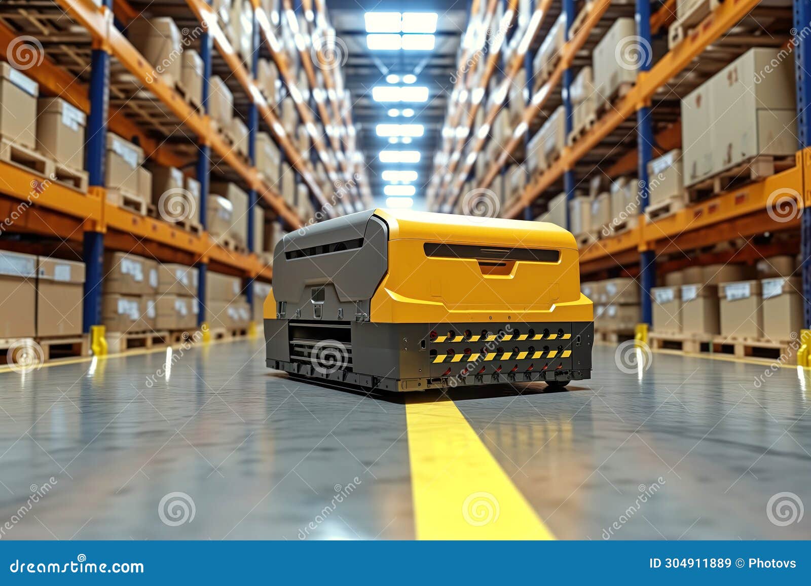 AGV - Automated Guided Vehicle,word Concept On Cubes Royalty-Free Stock Image | CartoonDealer ...