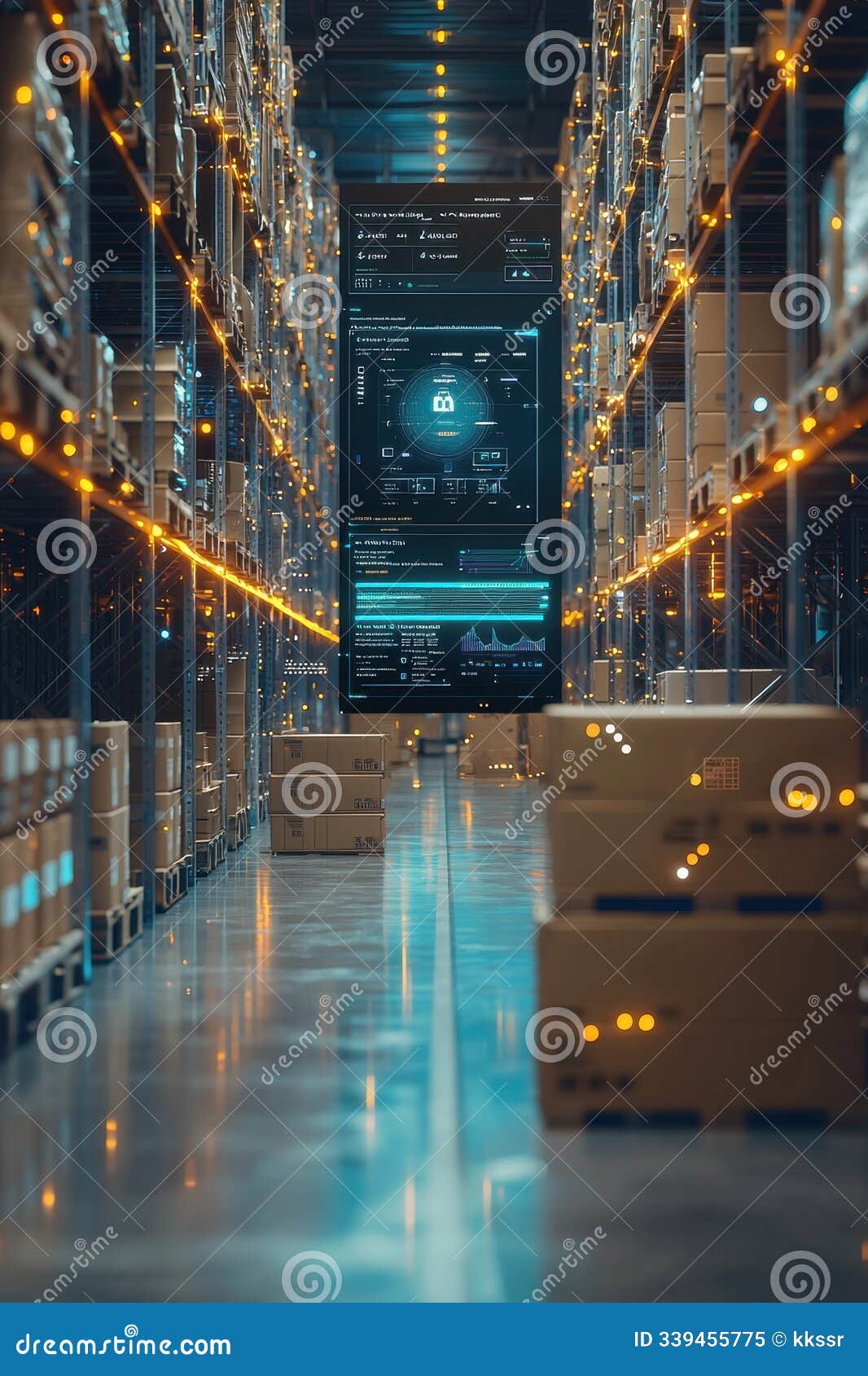 Warehouse Management, Warehouse Management System Interface with Data ...