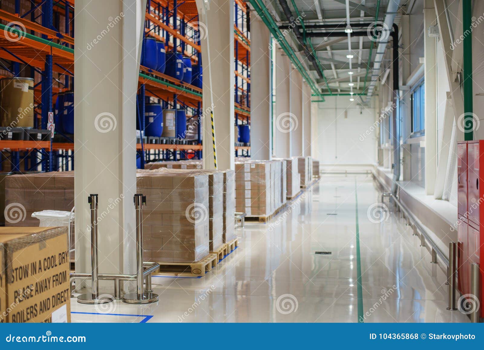Warehouse and a Modern System of Targeted Storage of Products and Goods ...