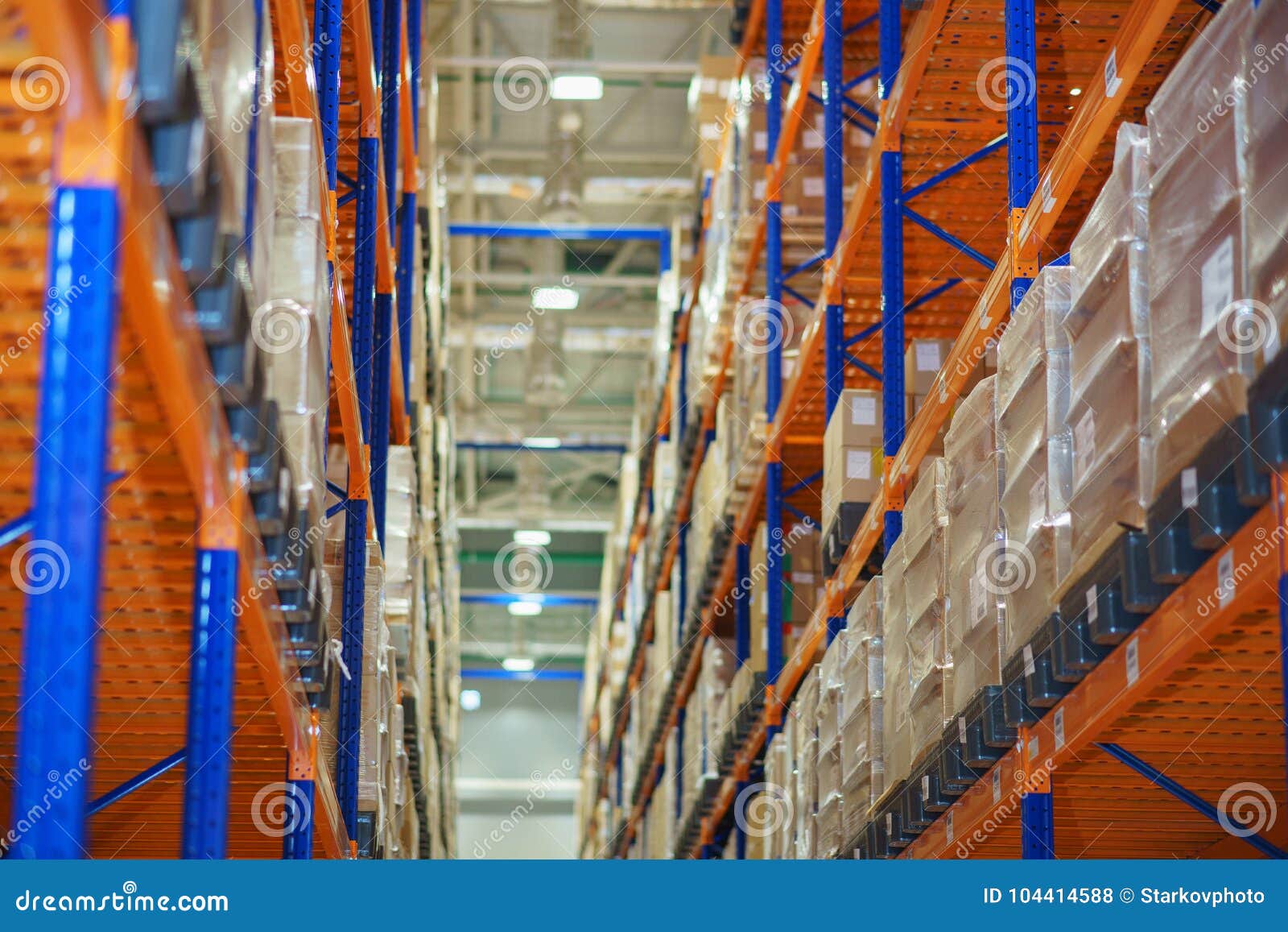 Warehouse and a Modern System of Targeted Storage of Products and Goods ...
