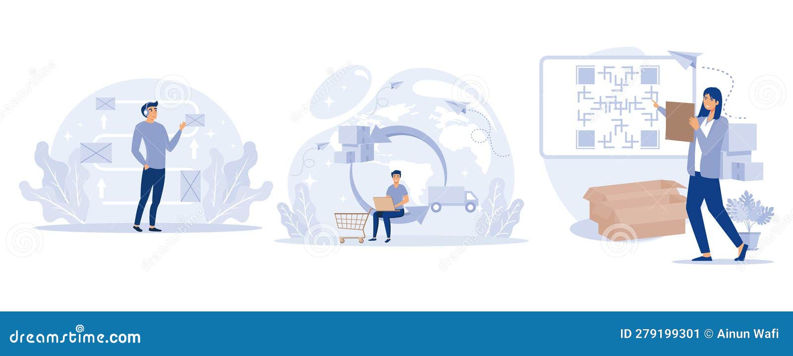 Warehouse Modern Technology Concept, Warehouse Voice Tasking, Handling ... Warehouse Modern Technology Concept, Warehouse Voice Tasking, Handling ...