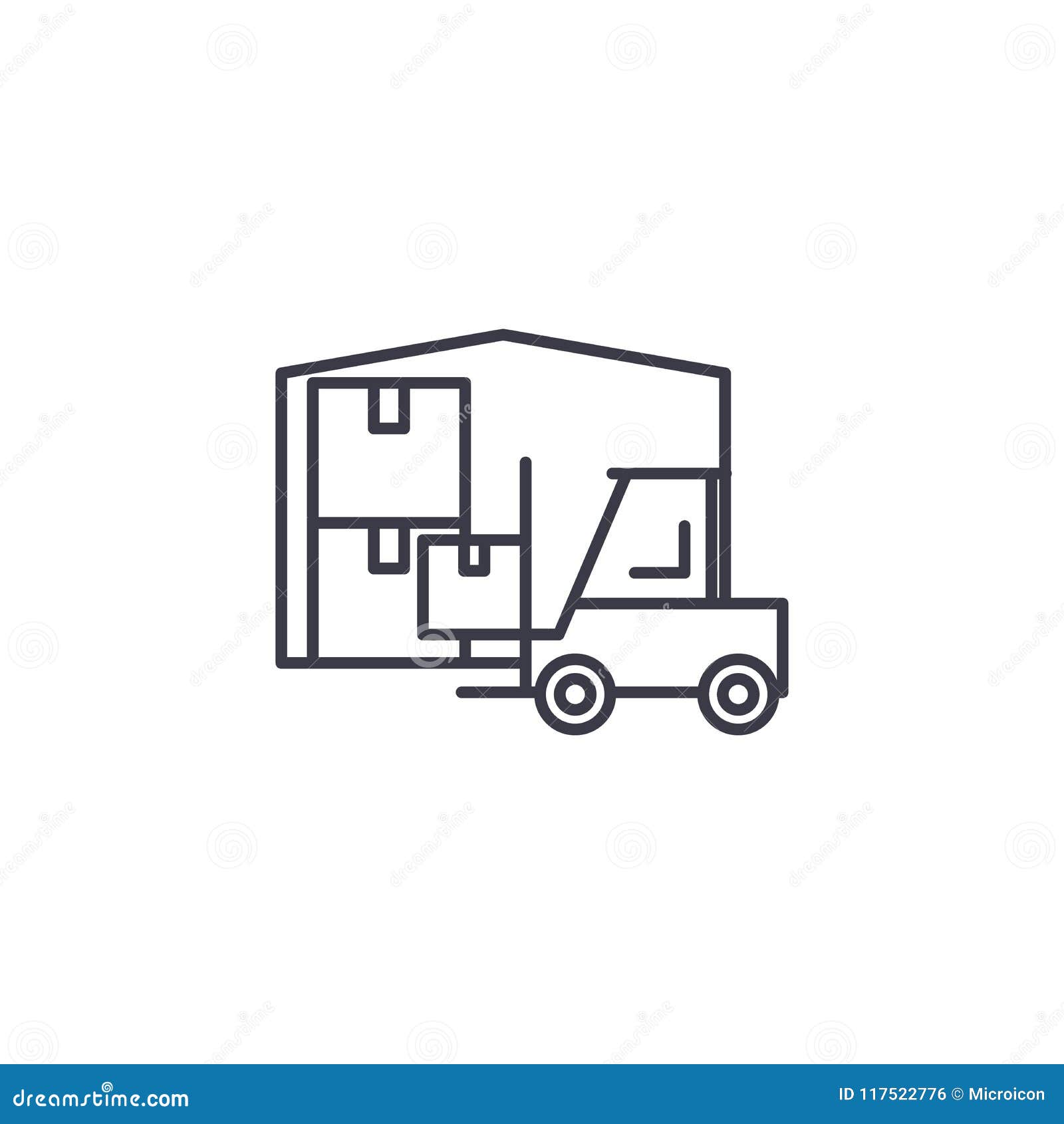 Warehouse Operations Linear Icon Concept. Warehouse Operations Line ... Warehouse Operations Linear Icon Concept. Warehouse Operations Line ...