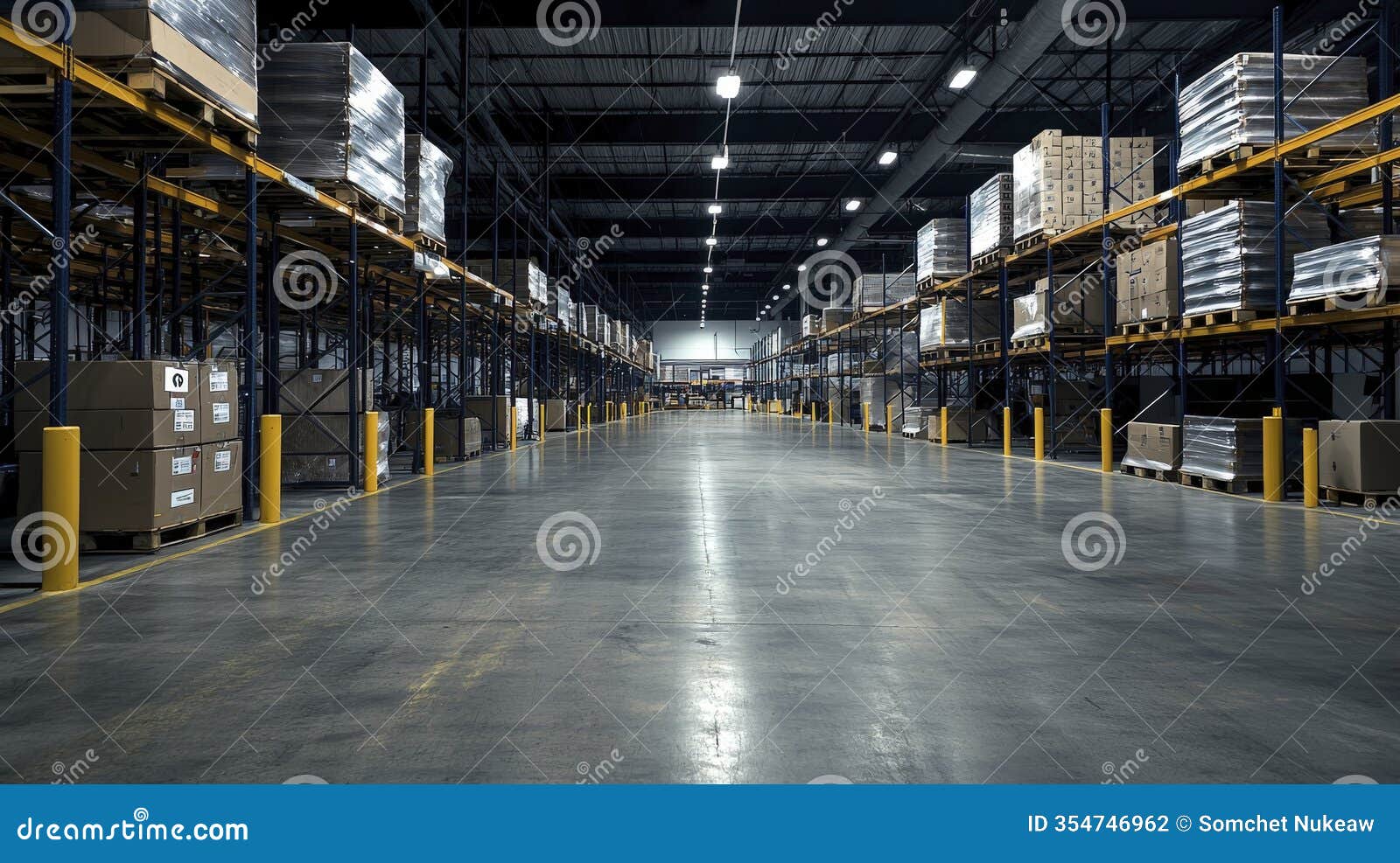 Warehouse Optimization Tools Efficient Storage Solutions in Modern Facilities Industrial ...