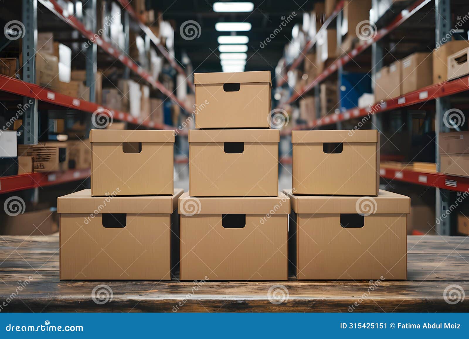 Warehouse Stacked With Large White, Bulging Sacks And Sunlight ...